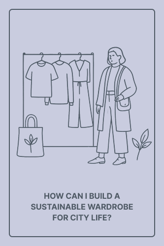 How to Build a Sustainable Wardrobe for City Life | Wisely Market